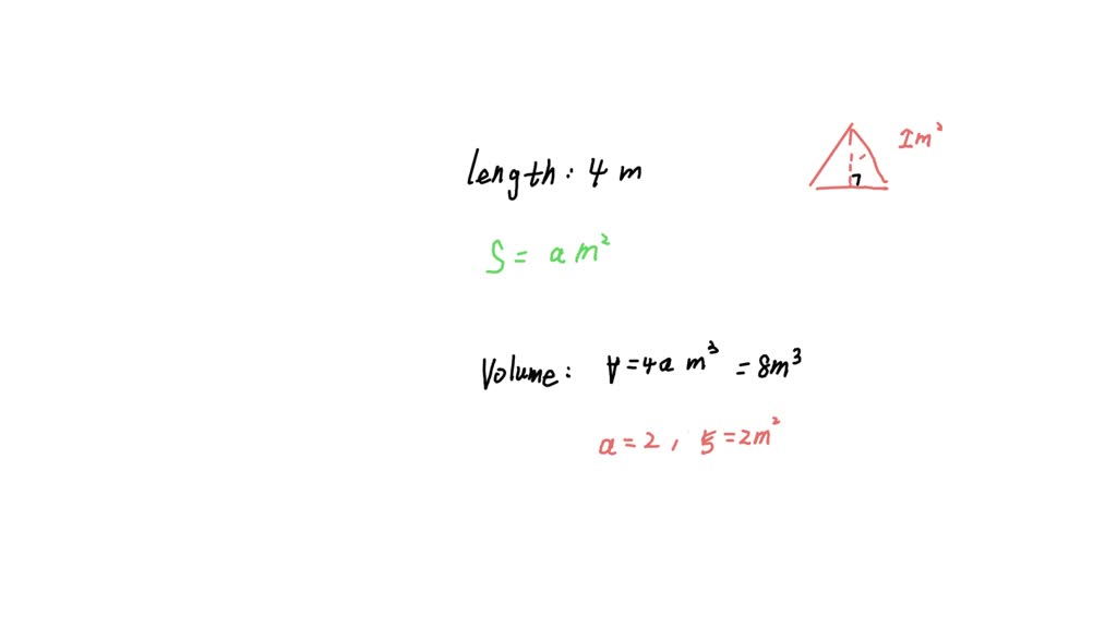 SOLVED: The tent is in the shape of a triangular prism. The length of ...