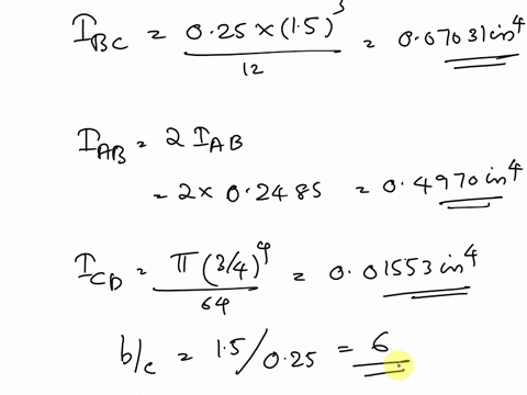 Problem 04.077 - Determine the deflection of an angled bar using Castigliano's theorem Using ...