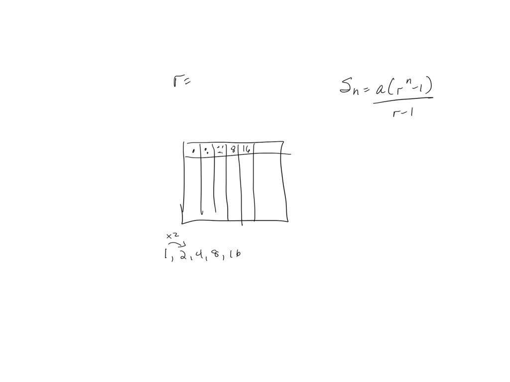 SOLVED: You put a rice corn on the first field of a chess board, two on ...