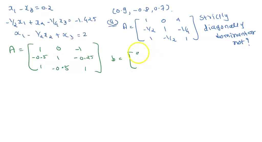 Solved Write A Function Called Gaussseidel That Inputs A Matrix Column Vector B An