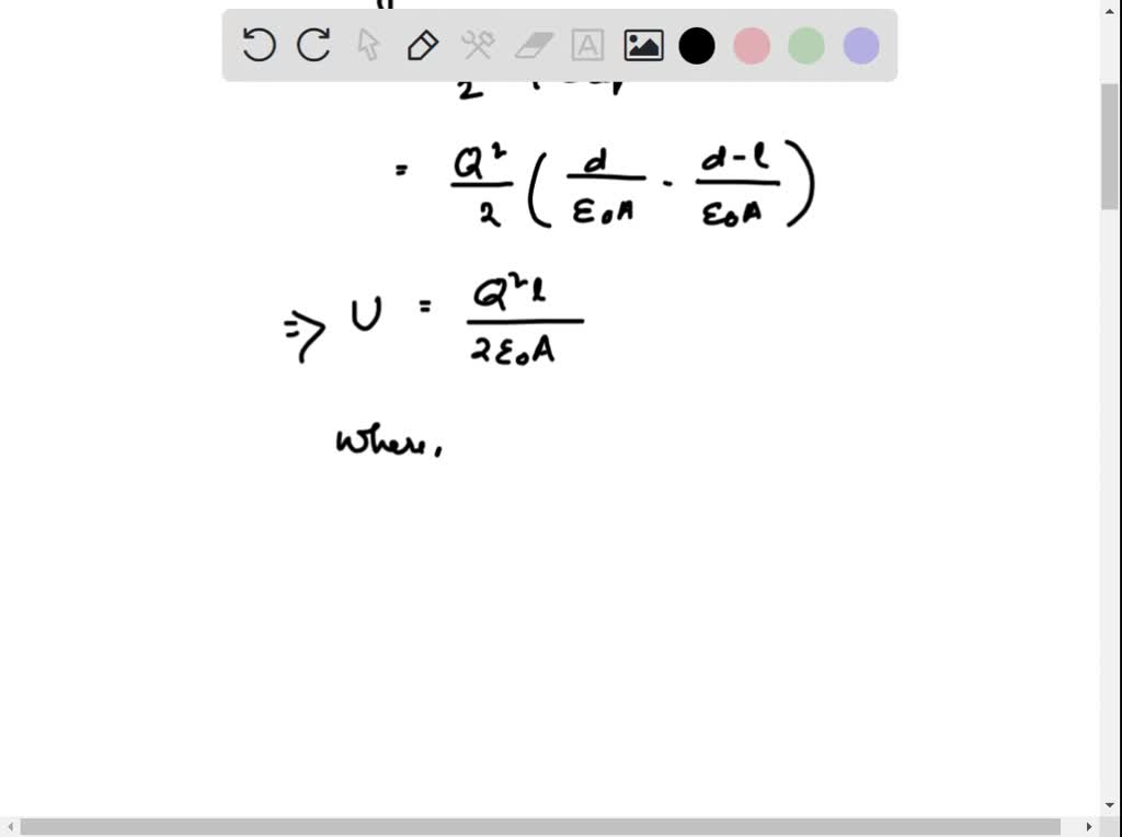 SOLVED: How much work would be required to remove a metal sheet of thickness l from between the ...