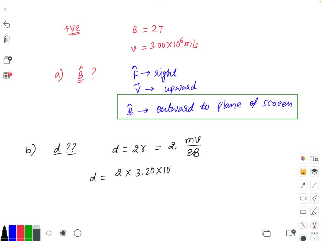 SOLVED: A positively charged particle enters a region of uniform ... SOLVED: A positively charged particle enters a region of uniform ...