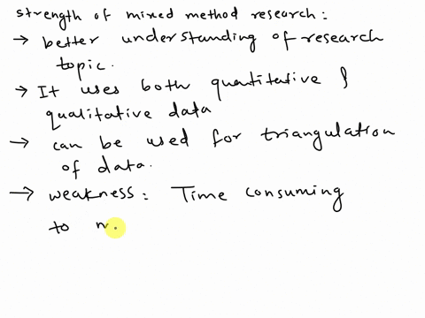 Design one quantitative question and one qualitative...