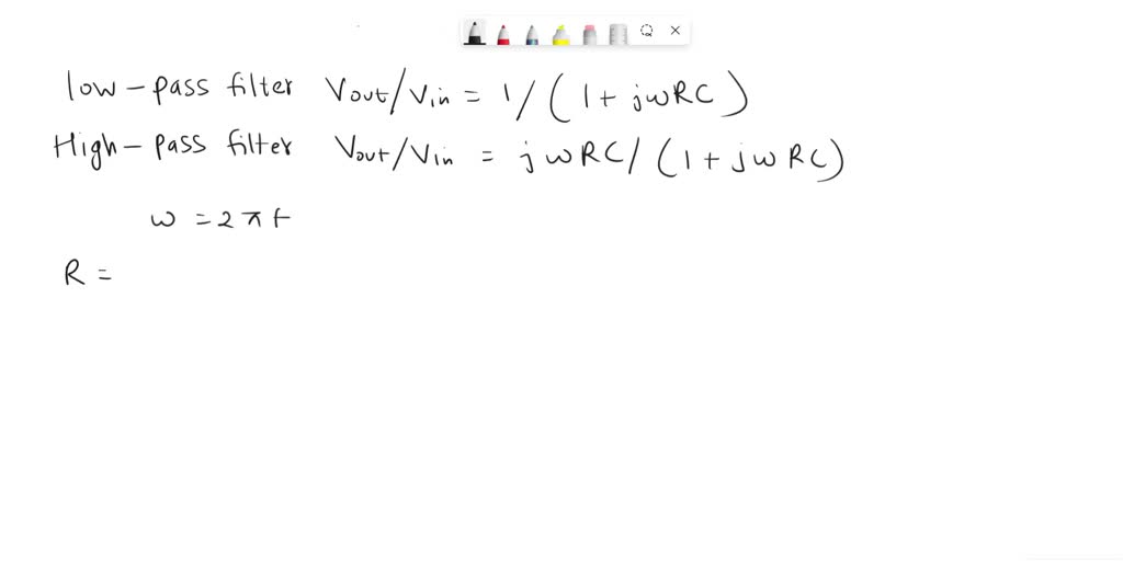 SOLVED: Vin Vout Problem 6: The circuits shown above are known as low ...