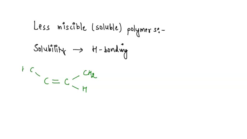 SOLVED: Calculate the square of the solubility parameter difference ...
