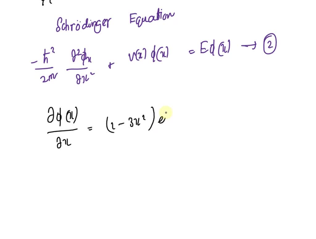 Solved Show That The Free Particle Wave Function Given By X T Ae Ikx Wt With W E H And K