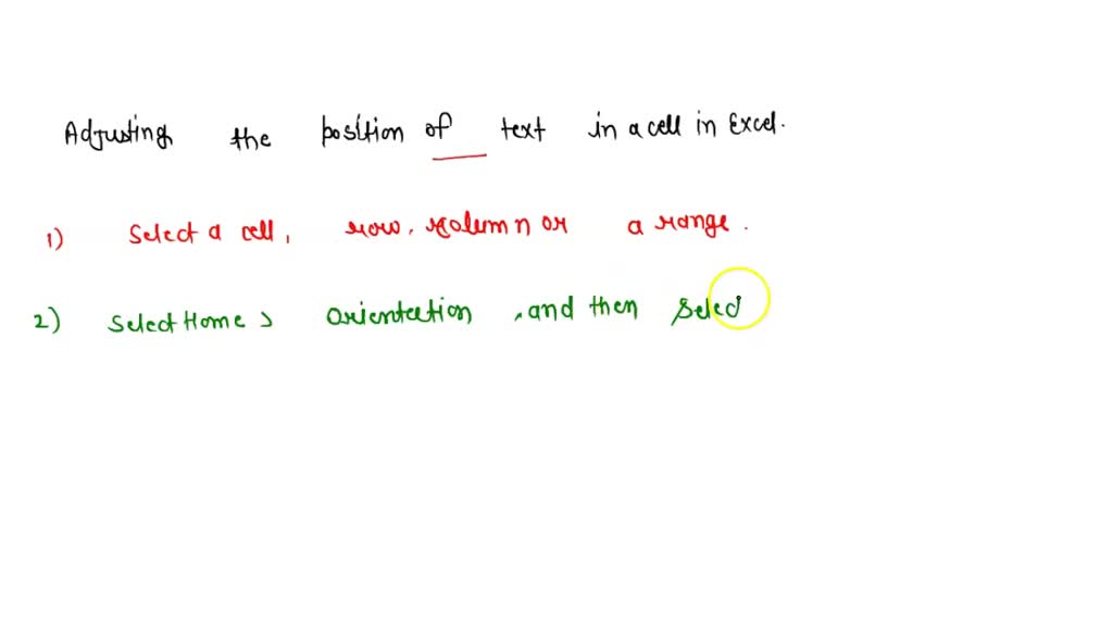 SOLVED: 7) Create a macro to format the titles in cells A1 to A4 to the proper case. Proper case ...