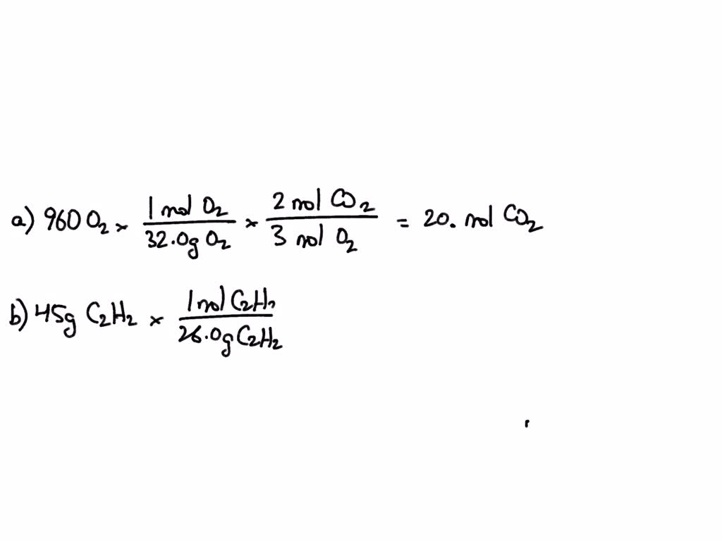 SOLVED: For the following chemical reaction, if 40.0 grams of O2 are completely reacted, how ...