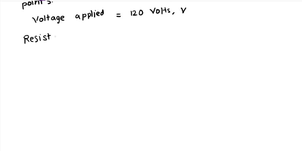 SOLVED: An incandescent light bulb operates at 120 volts. It has a ...