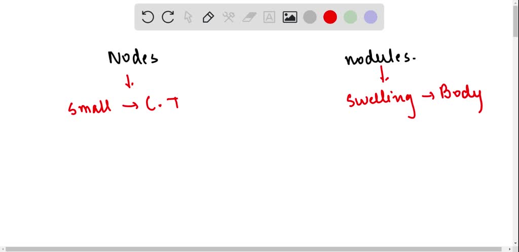 Solved Understand The Difference Between Lymphatic Nodules And Lymph