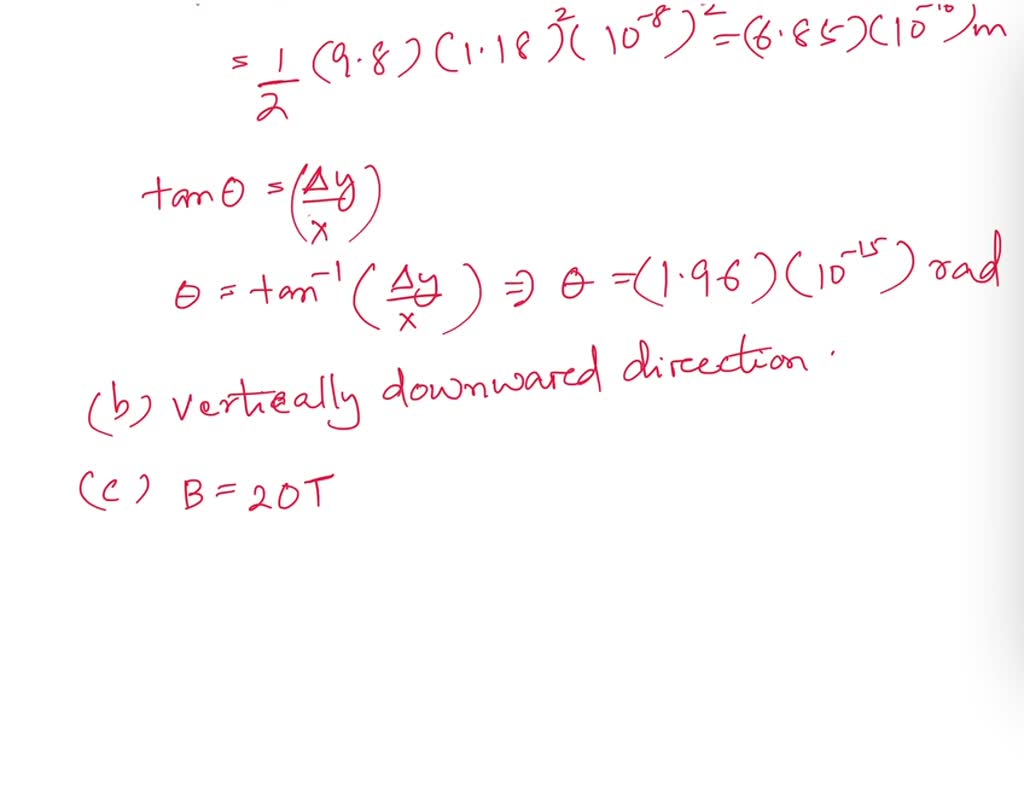 SOLVED: An accelerating voltage of 2.50 x 103 V is applied to an ...