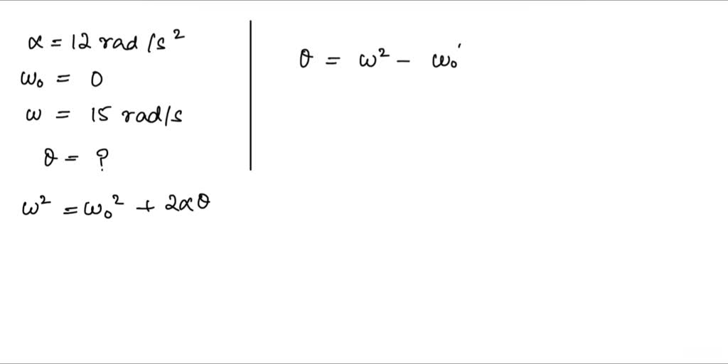 Solved An Object Has An Angular Acceleration Of 12 Rad Sec2 If It