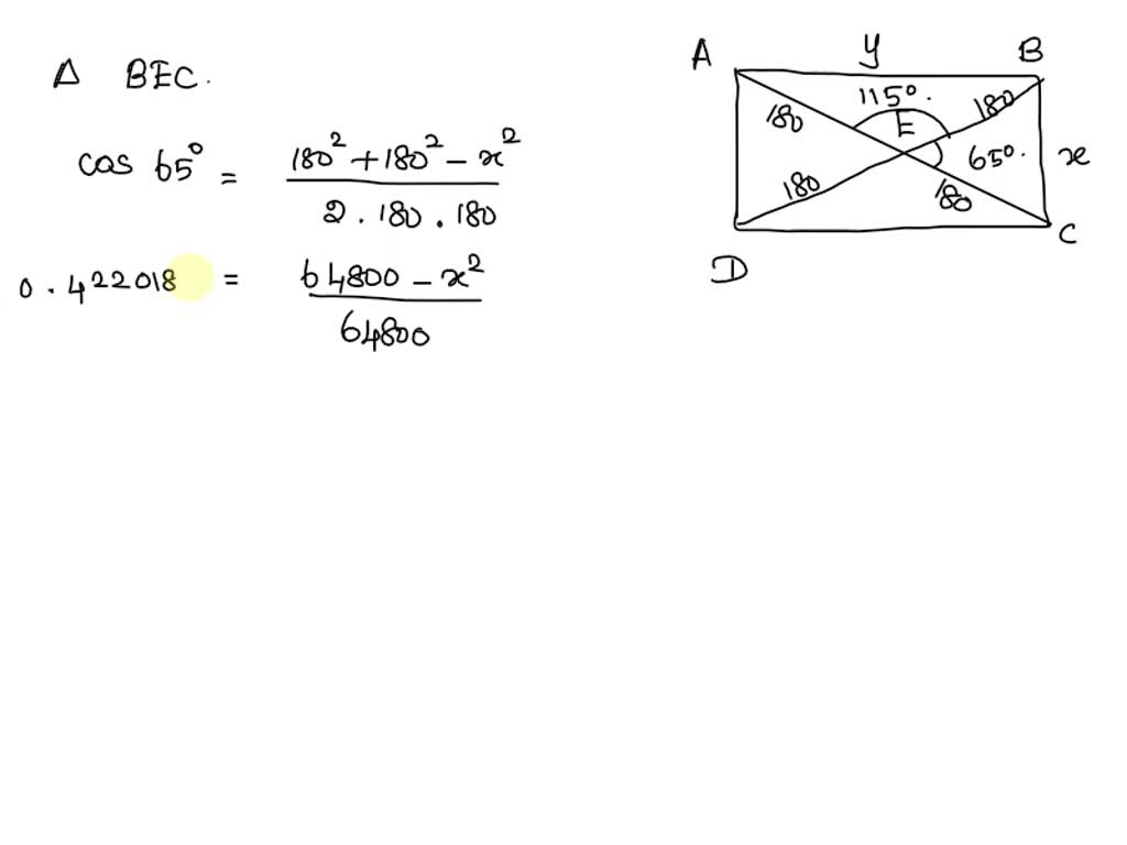 SOLVED: . Opposite corners of a small rectangular park are joined by ...