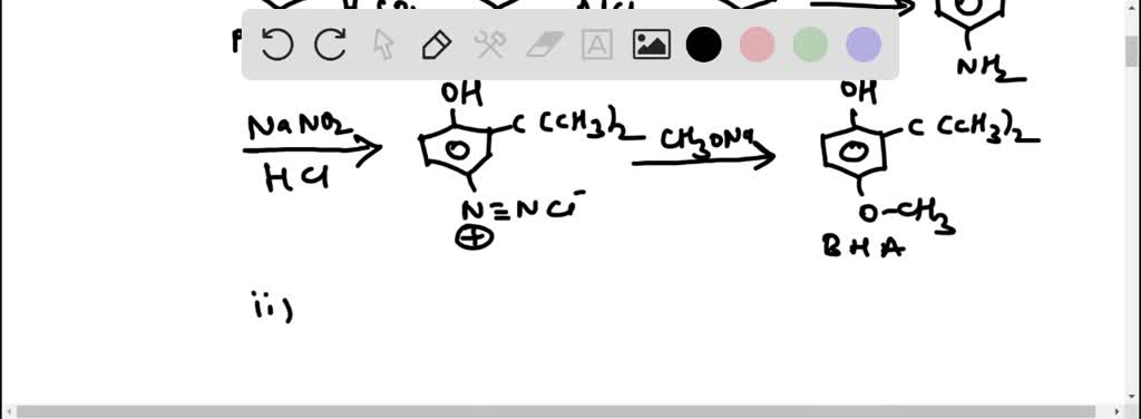 SOLVED: The antioxidants BHA and BHT are commonly used as food ...
