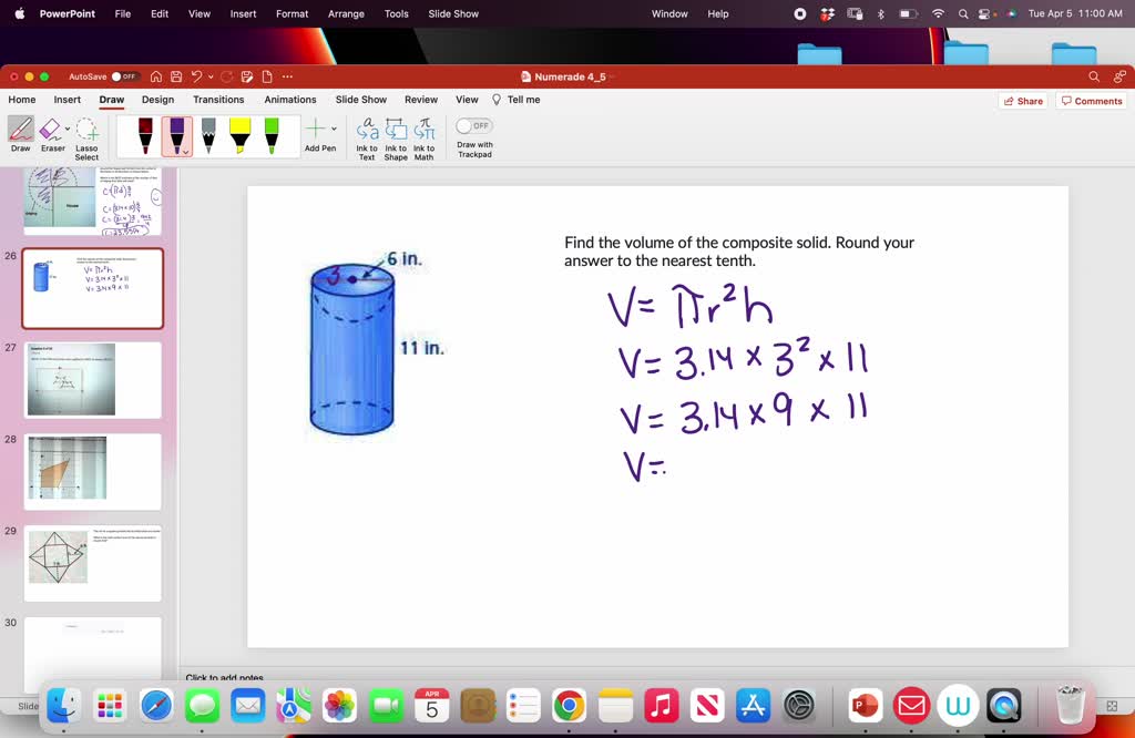 SOLVED: 'Find the volume of the composite solid. Round your answer to ...