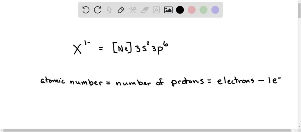 13 Question (1 point) Write the symbol for the monatomic ion that has a ...