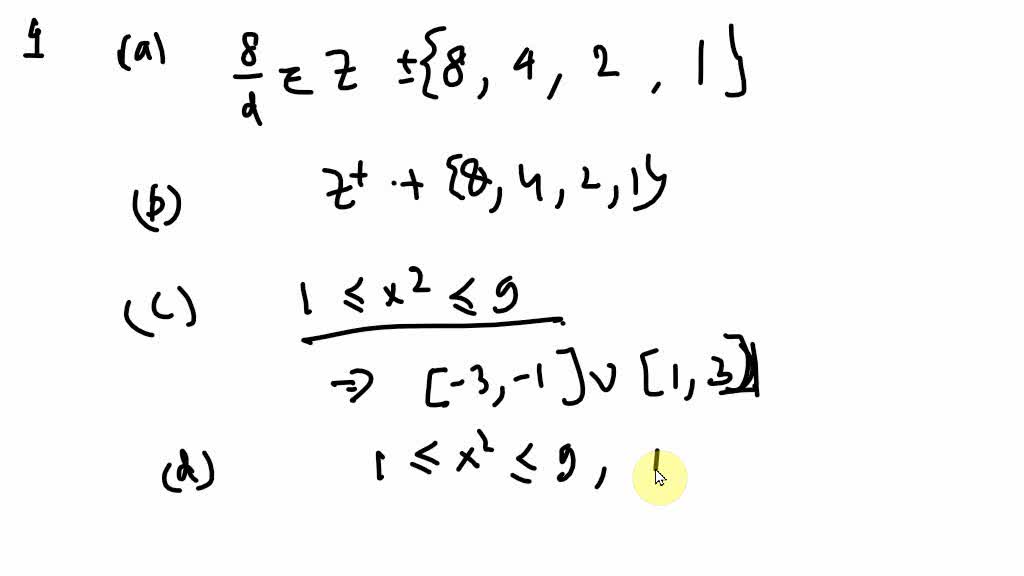 SOLVED: Find the truth set of each predicate. (If your answer is an ...