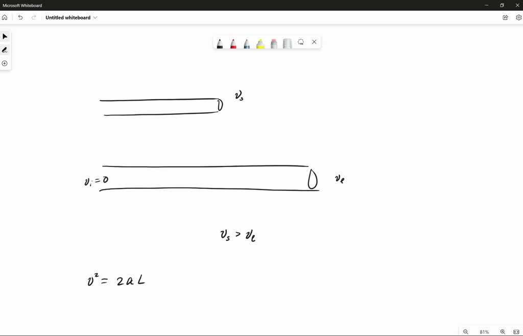 SOLVED: The muzzle velocity of a gun is the velocity of the bullet when ...