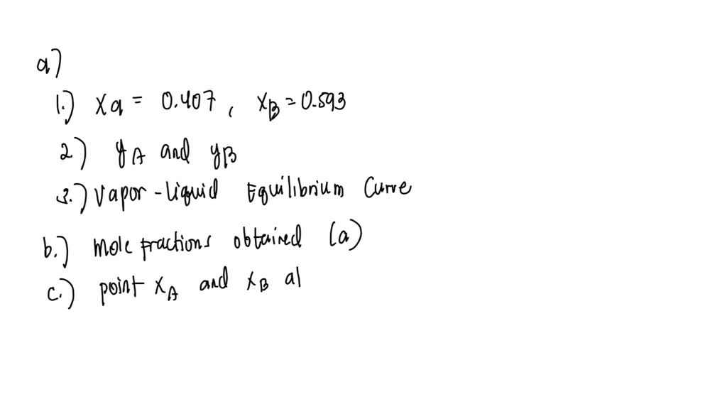 EXAMPLE7.1(Calculation of bubble point,dew point and equilibrium data ...