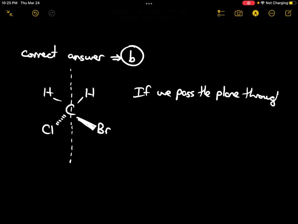 SOLVED: Which of the following molecules has a plane of symmetry (a ...