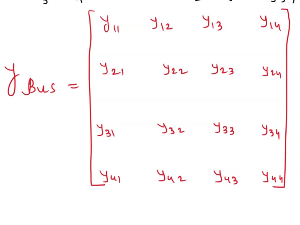 SOLVED: Texts: Problem: A three-bus system, the series impedance and shunt admittance of each ...