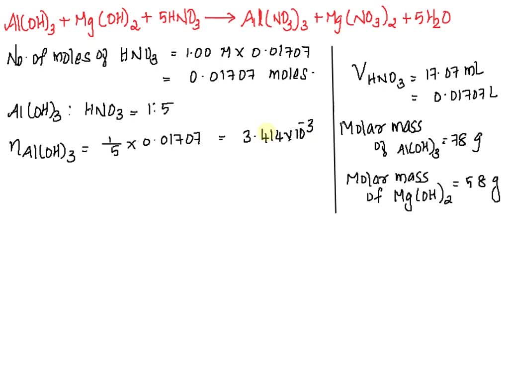 SOLVED: A mixture of bases can sometimes be the active ingredient in ...