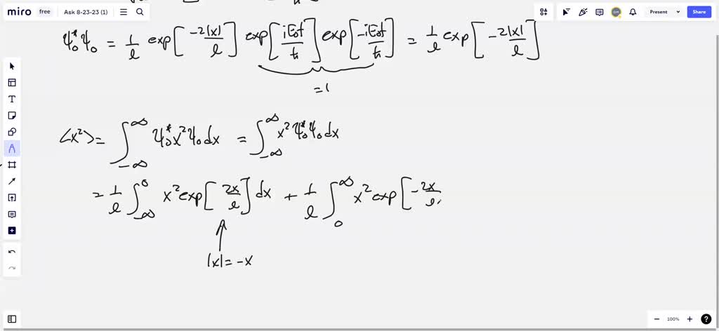 Solved Evaluate The Expectation Value Of Elite For A Particle In A