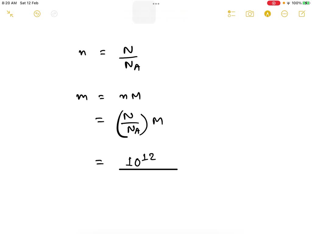 SOLVED: Determine the mass of a 1 trillion atom sample of metallic gold