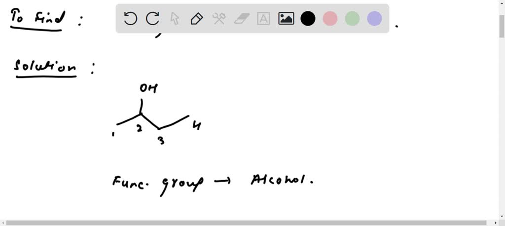 SOLVED: In 2-butanol, what is the strongest intermolecular force ...