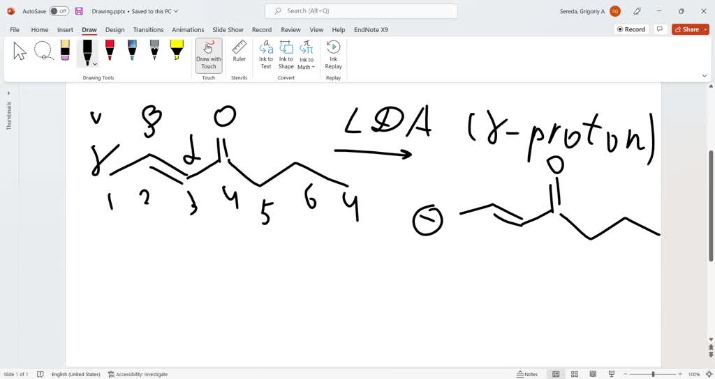 SOLVED: When 2-hepten-4-one is treated with LDA, a proton is removed ...