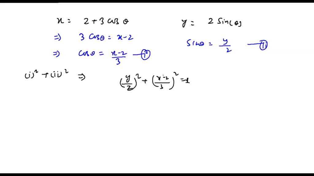 Solved Sketch The Curve Represented By The Parametric Equations X 2