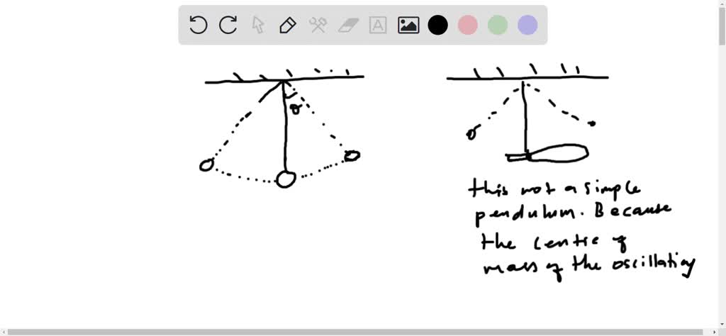 SOLVED: What is a simple pendulum? If you were to suspend a baseball ...