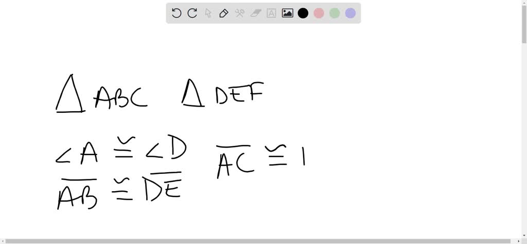 SOLVED: Which 6 8 AOna SAS SSS triangle congruency theorem can be used to 3 that triangle DEF ...