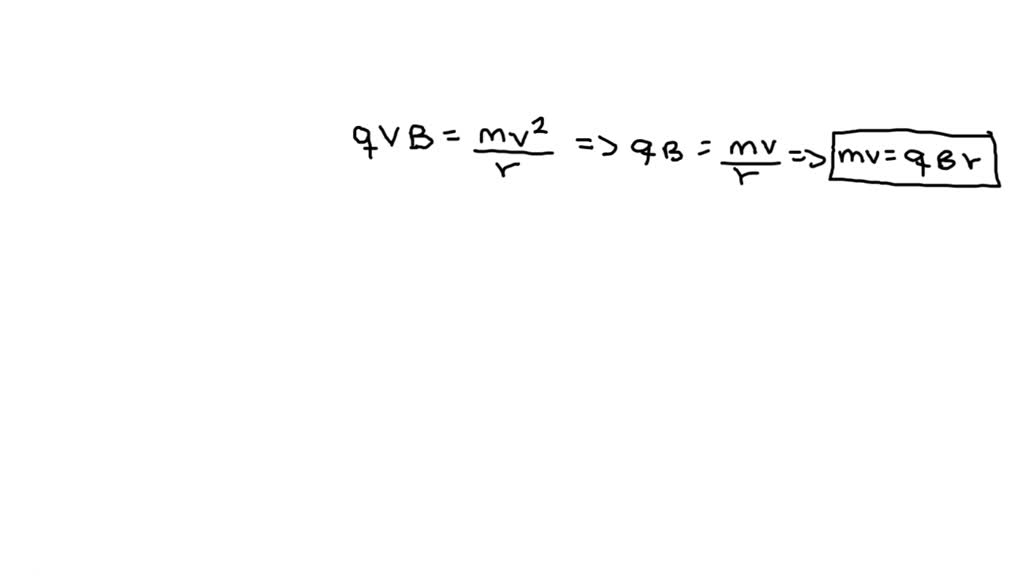 SOLVED: The magnetic force on a moving charged particle is perpendicular to the velocity of the ...