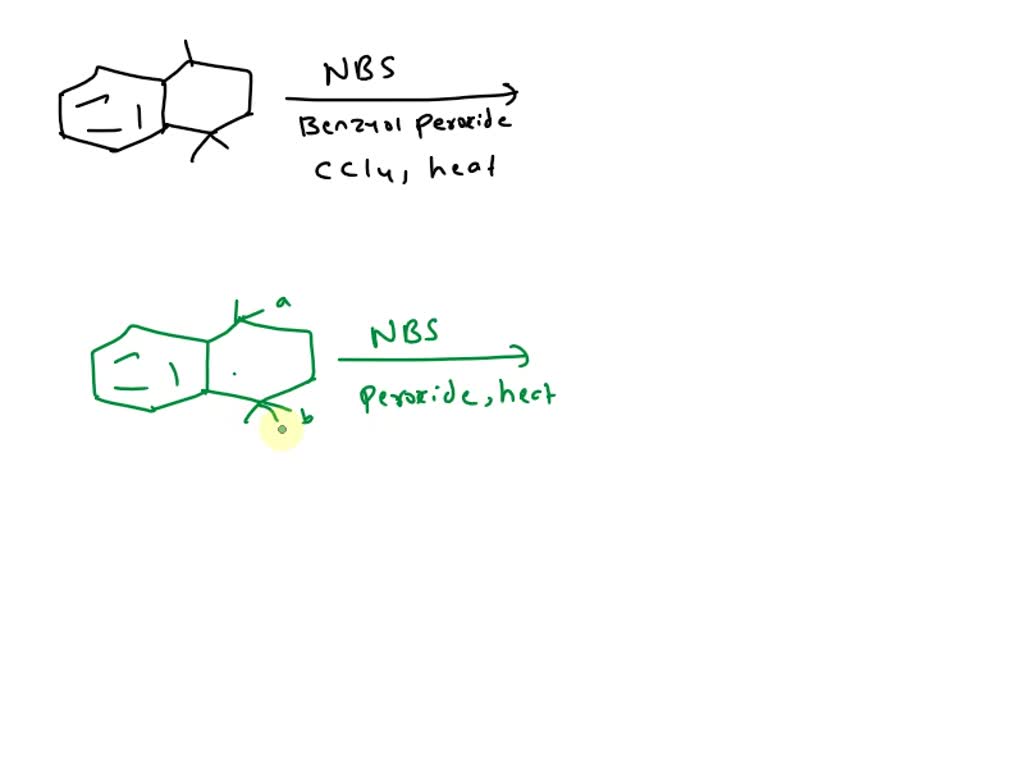 SOLVED: Draw the skeletal structure of the major organic product. NBS ...