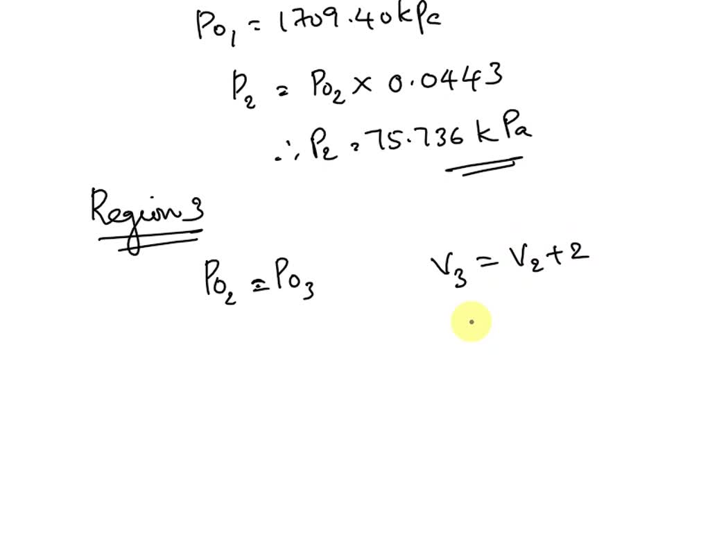 SOLVED: a. Find Mach number M3 and Pressure P3 in KPa b. Find Mach ...