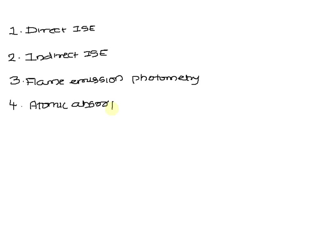 SOLVED: The main difference between a direct and indirect ISE is a ...