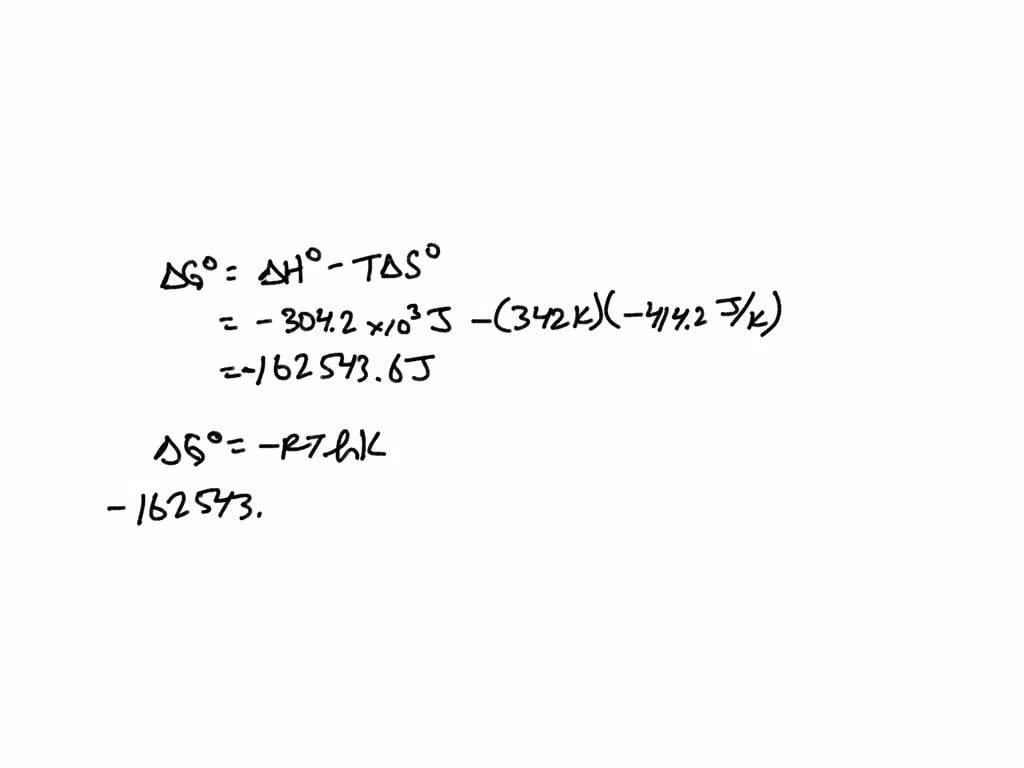 Solved Determine The Value Of The Equilibrium Constant For The Following Reaction At 498 K 2hg