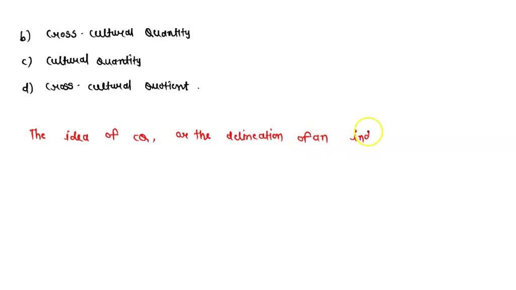 SOLVED: Pamela Hays created her ADDRESSING framework in order to ...