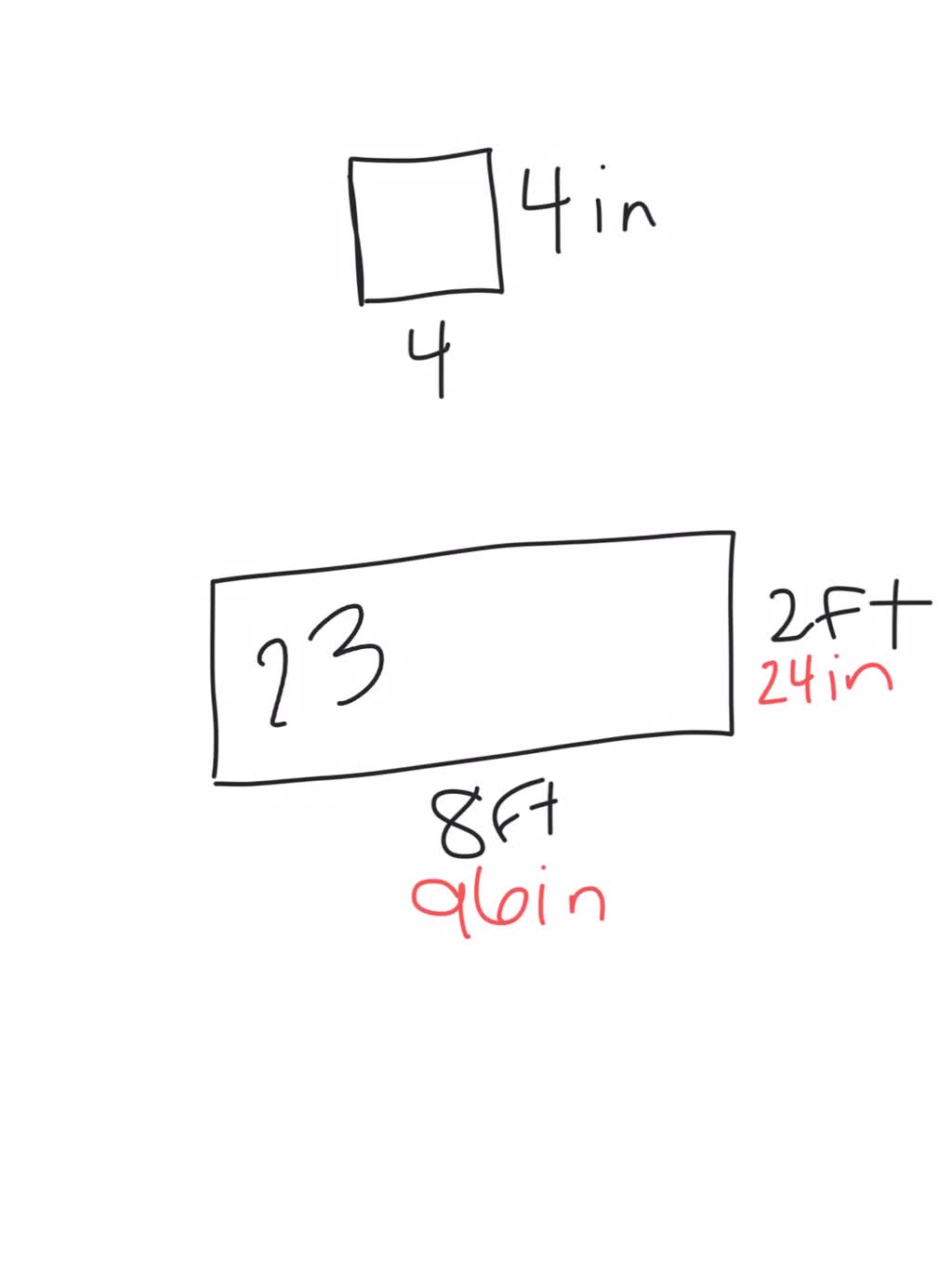 CHAPTER 24 PRACTICE PROBLEMS Jayden wants to use square pavers that are 8 feet long and 2 feet ...