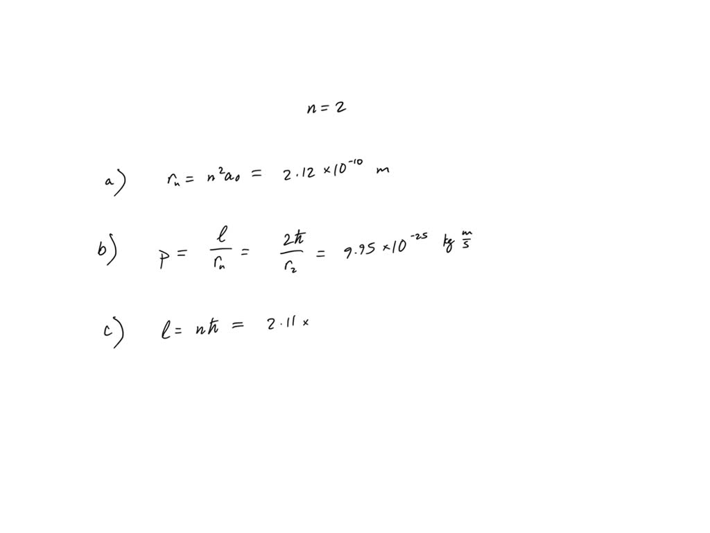 SOLVED: A hydrogen atom is in an excited state with n = 4. Using the Bohr model of hydrogen ...