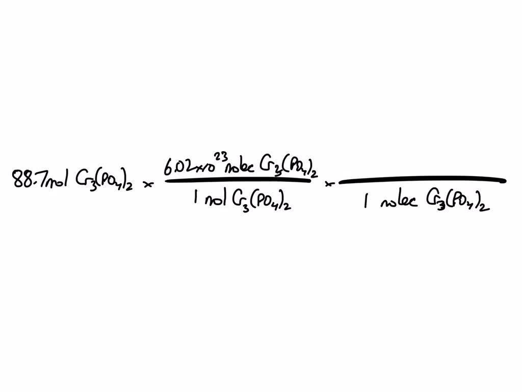 Solved Determine The Number Of Atoms Of O In 90 8 Moles Of Crâ‚ƒ Poâ‚„ â‚‚