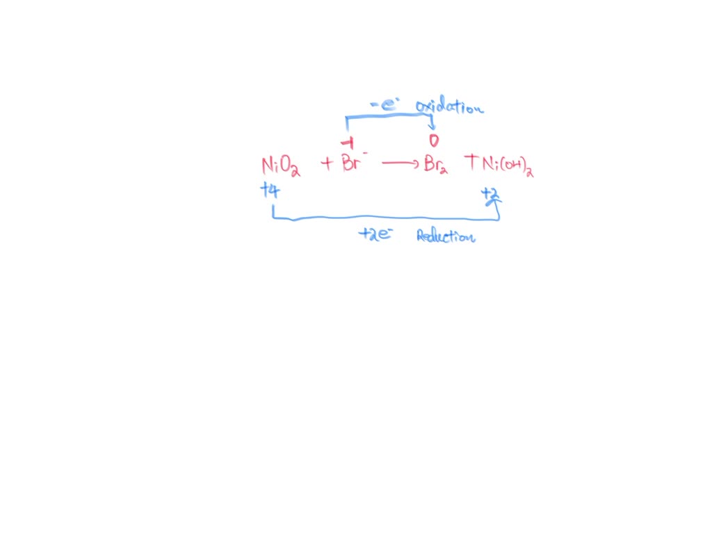 SOLVED: The following skeletal oxidation-reduction reaction occurs under basic conditions. Write ...