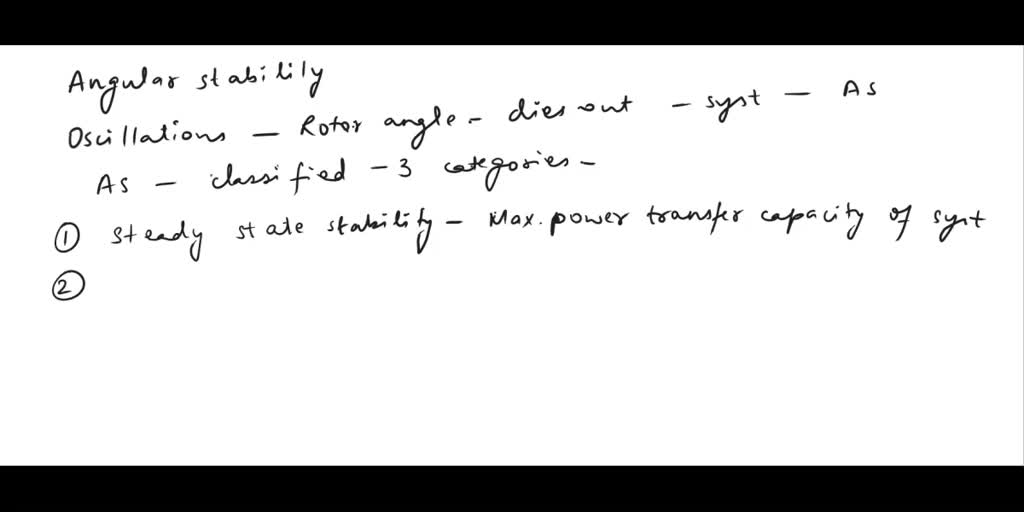 Solved Consider A Three Generator System Given Below The Parameters Of The System Are Included