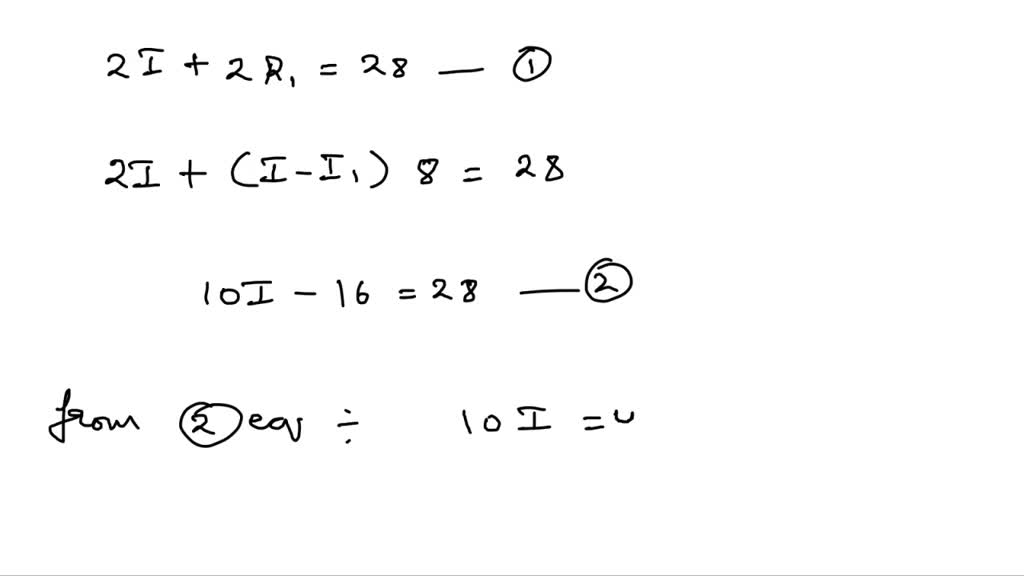 SOLVED: In the circuit shown in Fig: 4, resistances of resistors R1 through Rc are defined in ...