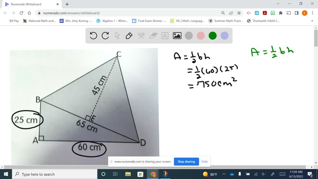 SOLVED: In the figure, PQRST is made up of triangle PQR and two identical triangles, PRS and PST ...