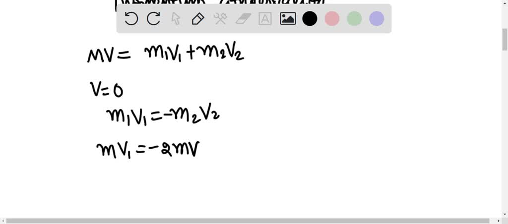 SOLVED: A particle of mass 3m at rest decays into two particles of masses m and 2m having non ...