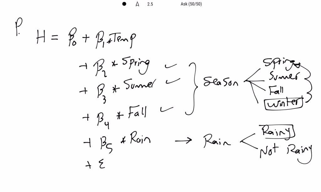 SOLVED: Corey used the regression equation y = 1.505x − 88.21, where x ...
