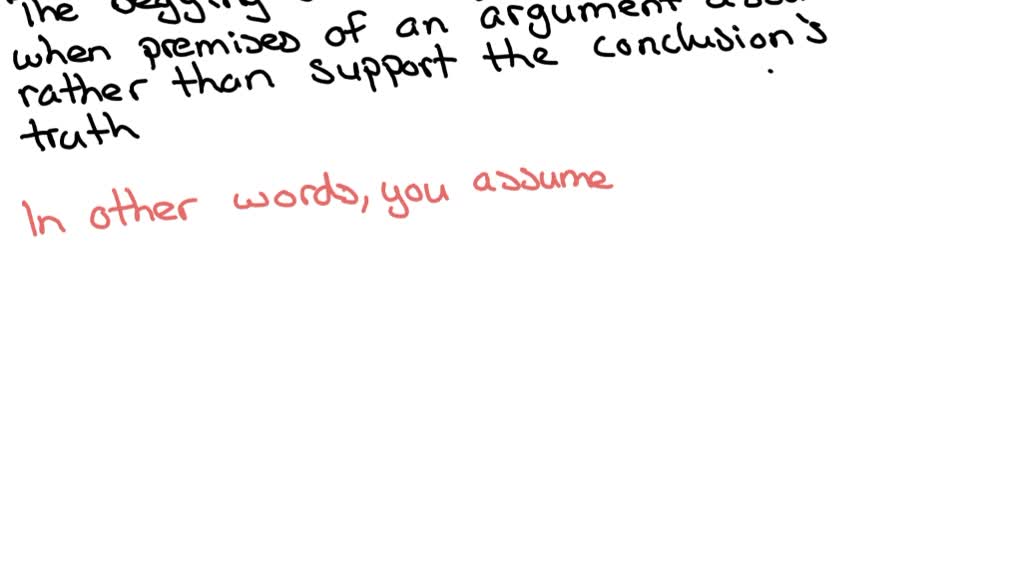 Solved What Fallacy Does This Argument Commit You Claim We Should 1774