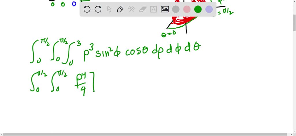 SOLVED: (R2) Evaluale volume of ball using the integral rcosq dA where ...